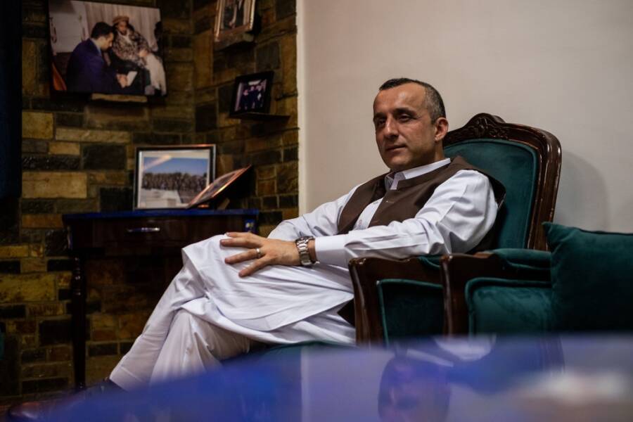 Saleh says ‘Daeshi Taliban’ have threatened of a massacre of Shiites ...