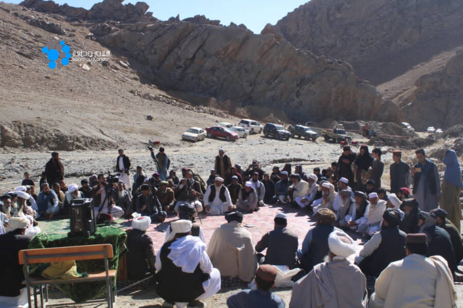 میدان‌وردګ کې په ۳۰ میلیونه افغانیو د بندونو د جوړېدو چارې پيل شوې ...